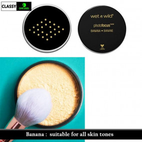 Wet n Wild Photo Focus Loose Setting Powder-Banana (suitable for all ...