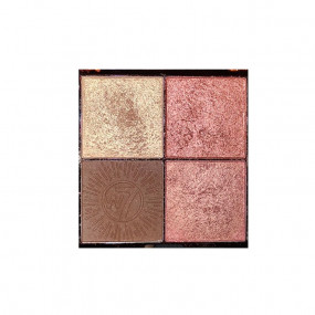 W7 Bronze Brilliance Bronze & Glow Palette – Medium/Dark