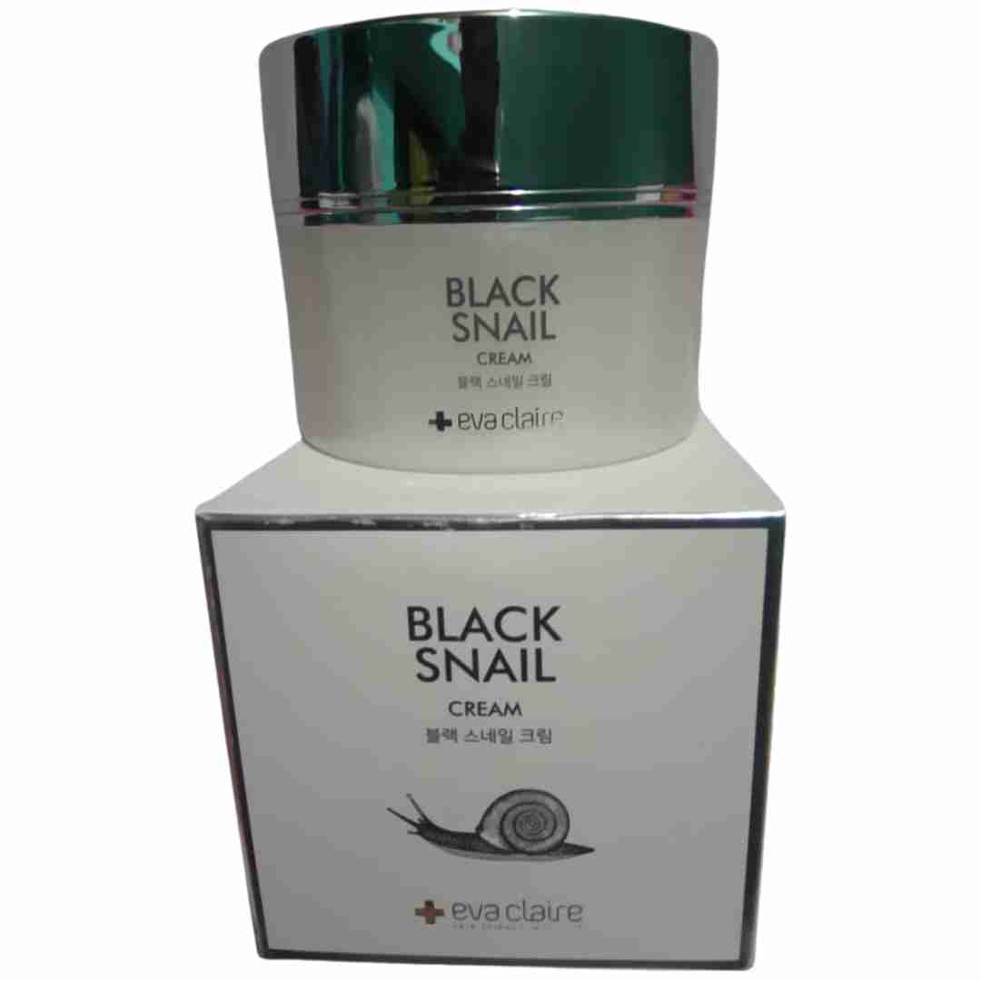Eva Claire Black Snail Cream 50ml - Made in Korea
