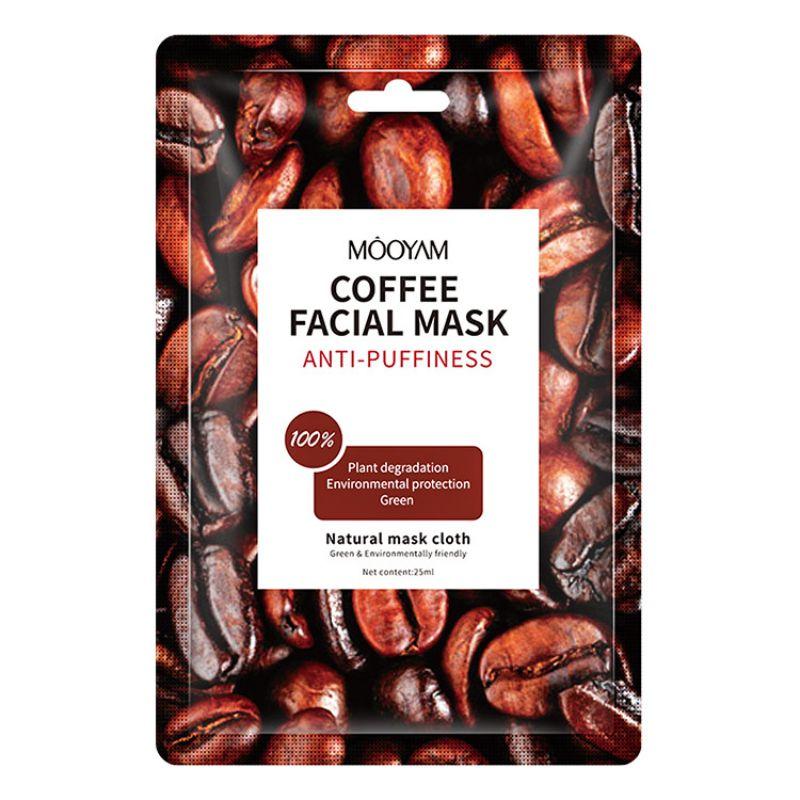 MOOYAM Moisturizing Facial Sheet Mask - COFFEE