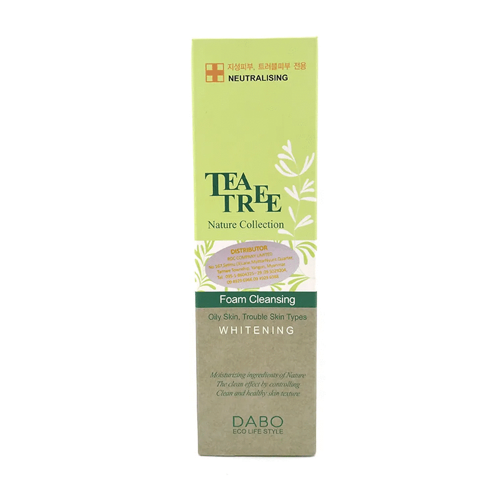 DABO TEA TREE NATURE COLLECTION FOAM CLEANSING 150Ml