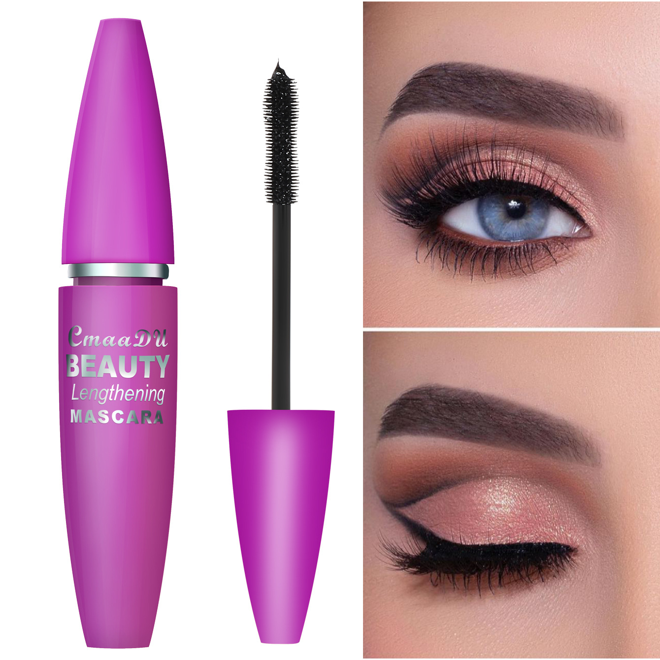 CmaaDu New Brand Mascara Curl Thick Lengthening Eyelash Mascara ...